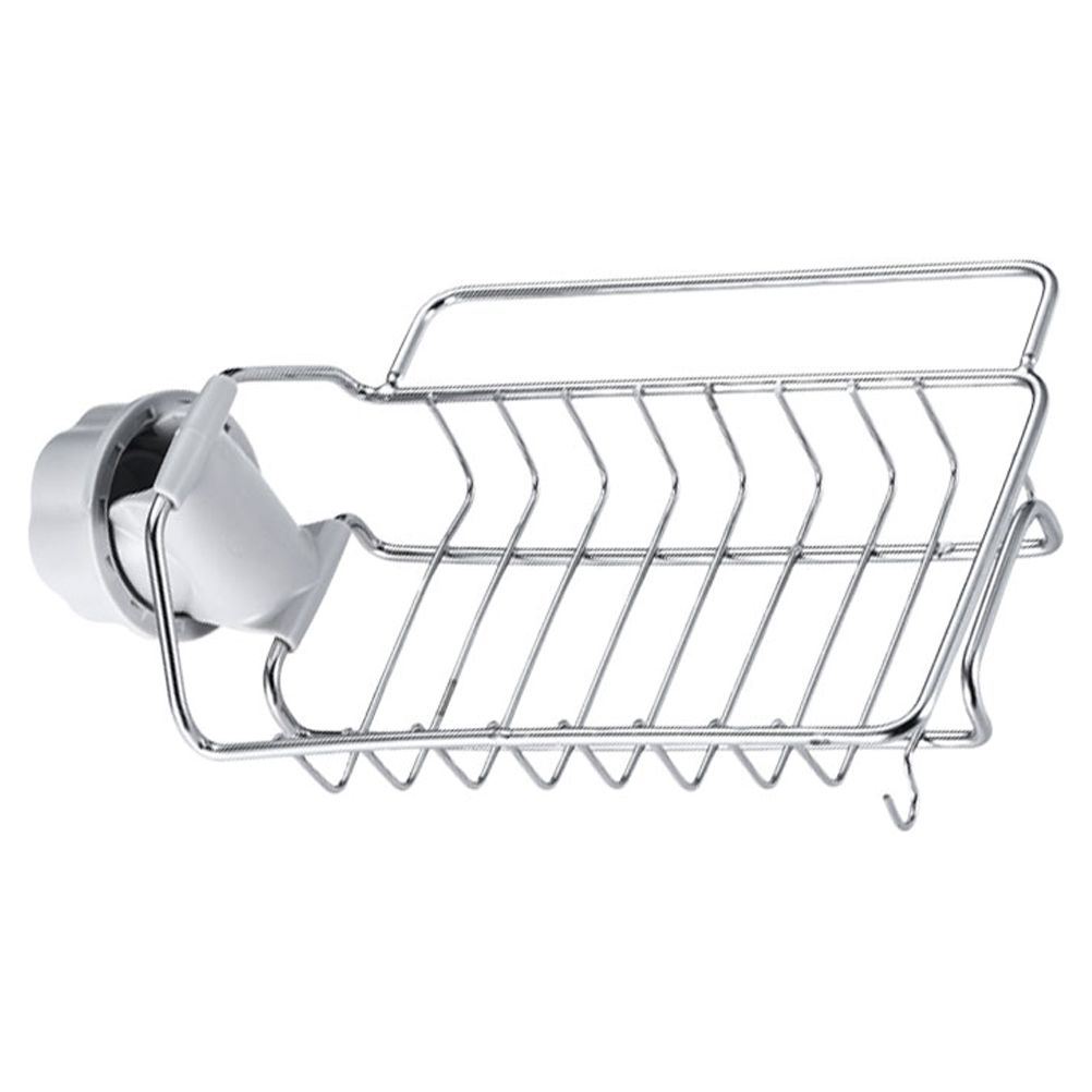LABRIMP 1Set Classic Shape Silver Storage Rack Stainless Steel and ...