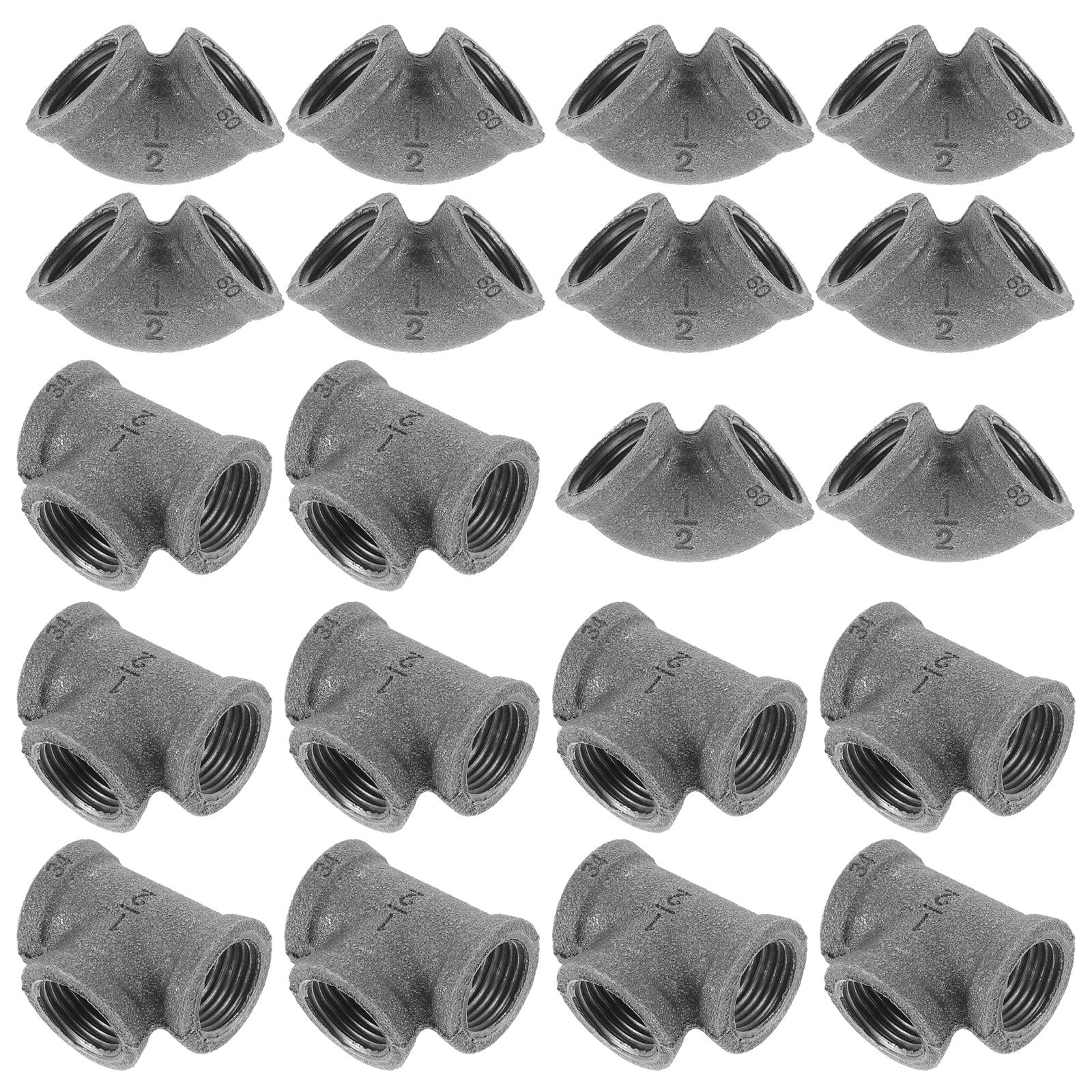 LABRIMP 1Set Pipe Fitting International Standard Pipe Corners for Pipe ...