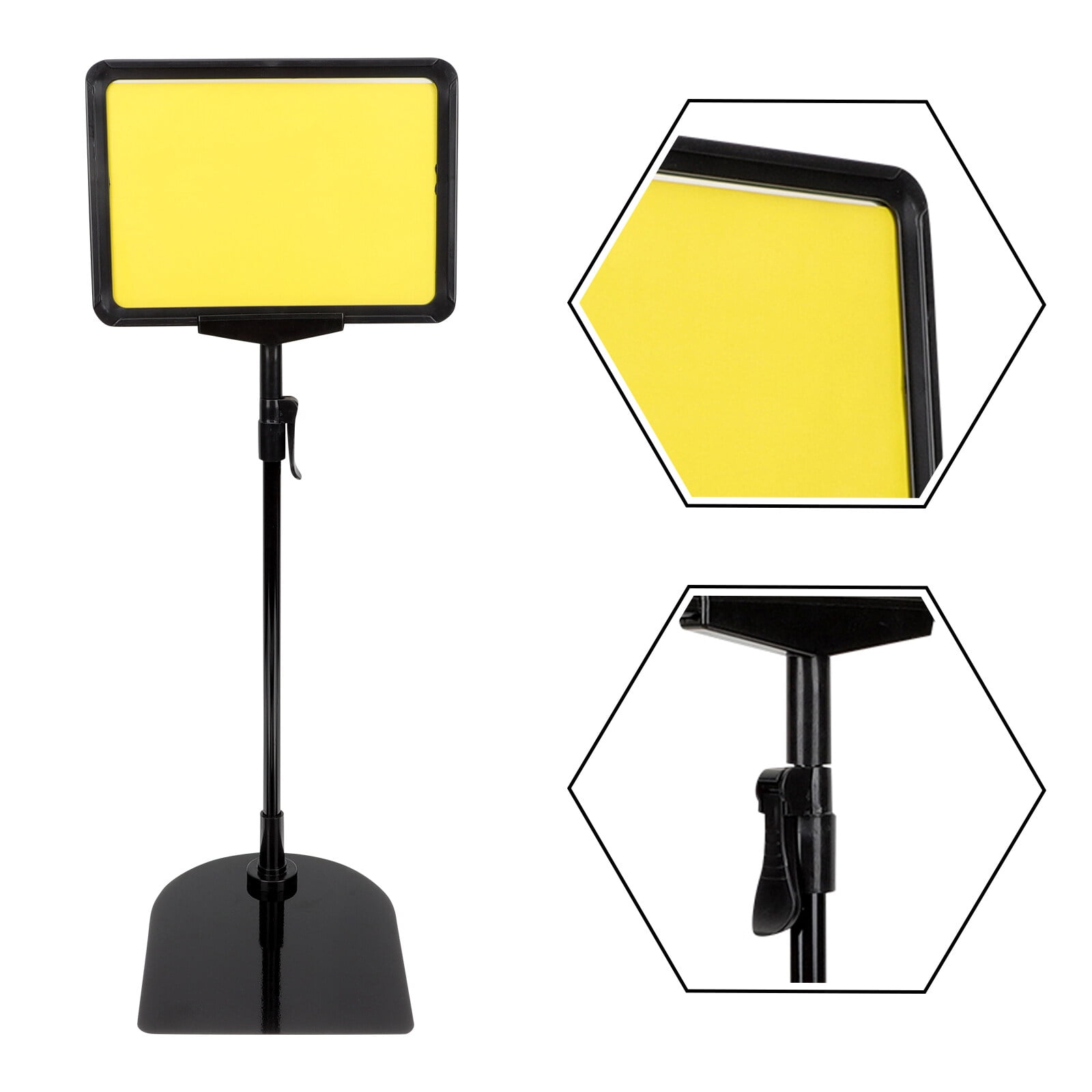 LABRIMP 1Set Plastic Sign Stand for Display Advertisements Indoor Signs ...