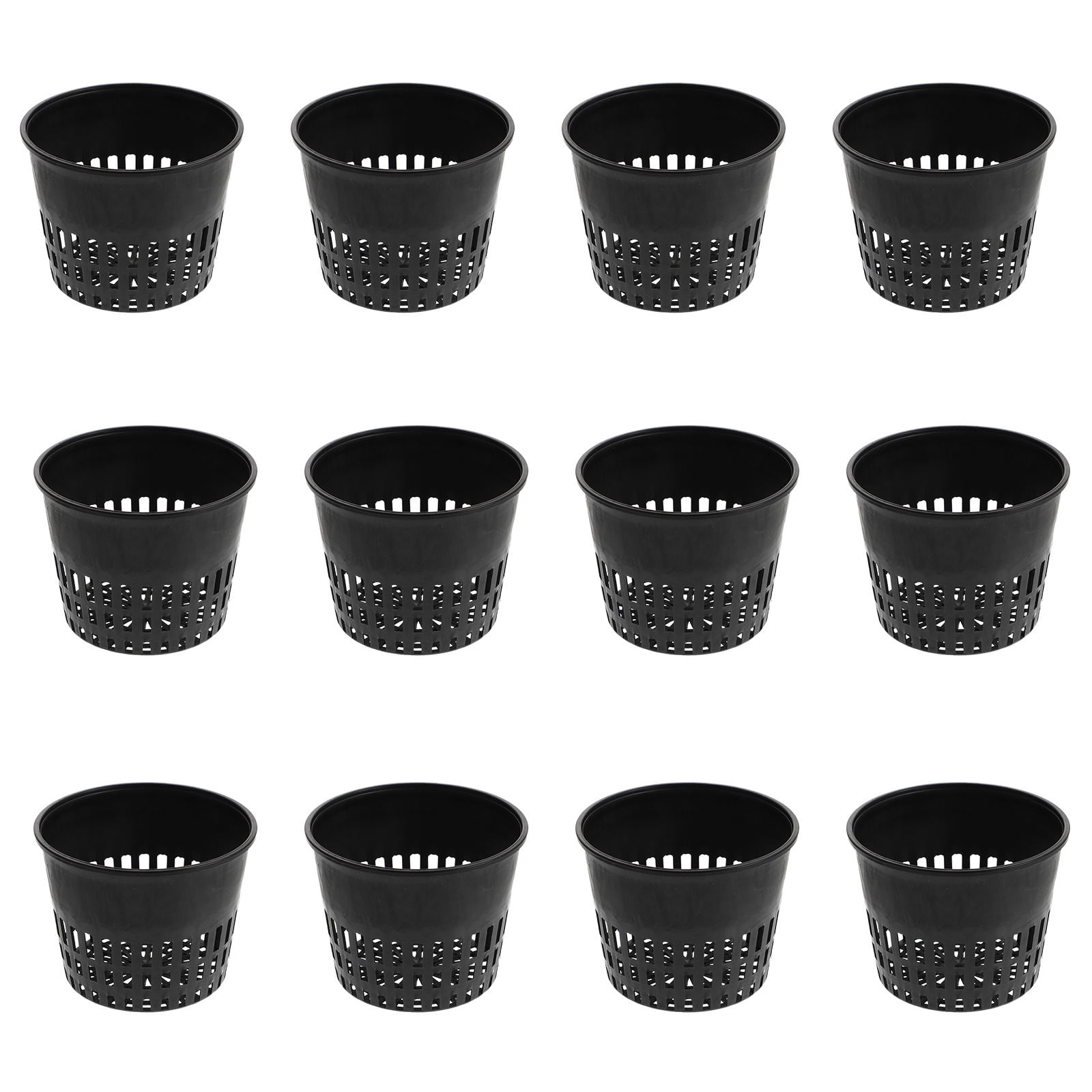 LABRIMP 30Pcs Sun Protection Plastic Planting Baskets for Hydroponic ...