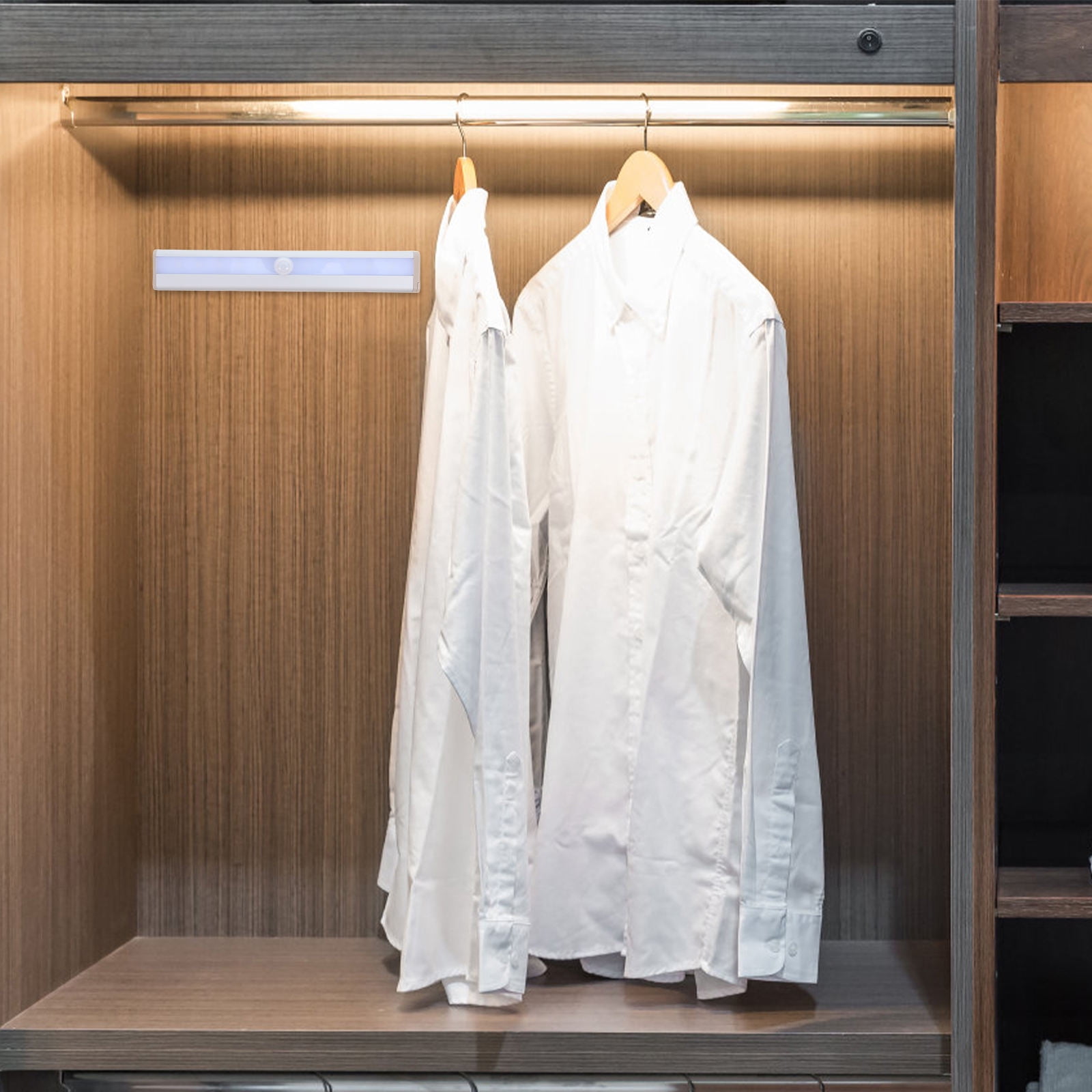 LABRIMP 3Pack Cabinet Wardrobe Lamp Automatic Lights For Closet Silver ...