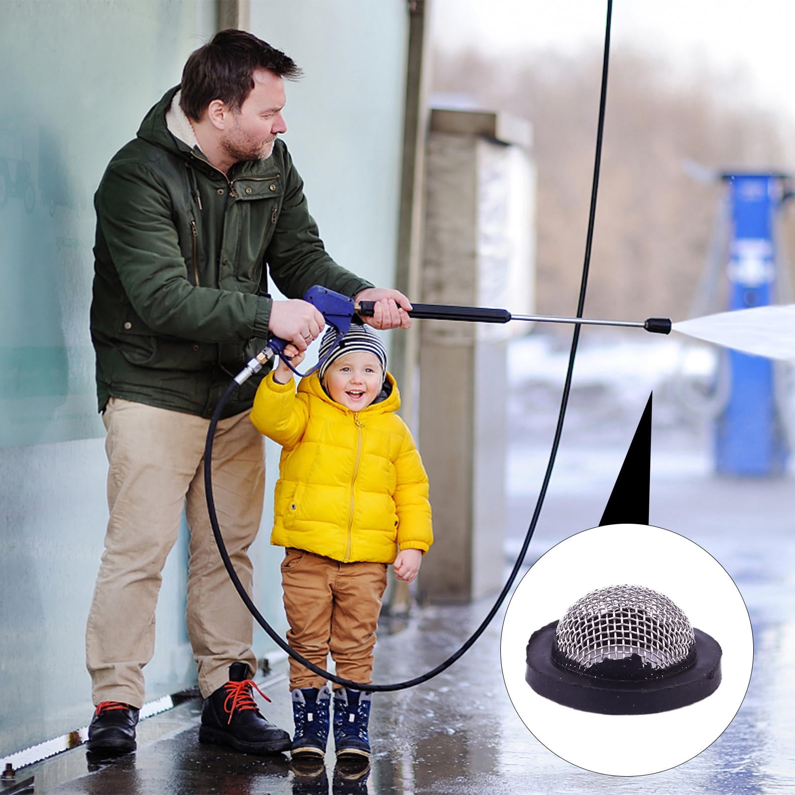 LABRIMP 40Pcs Precision Production Rubber Gasket Sealing Washers for 0 ...