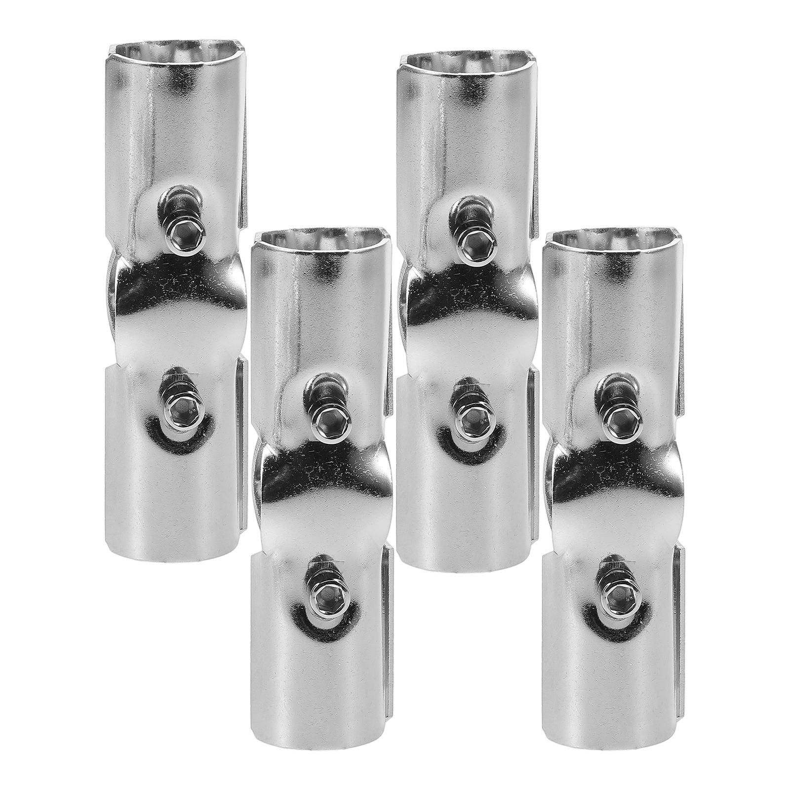 LABRIMP 4Pcs Metal Tube Connector Stainless Steel Fittings for Laundry ...