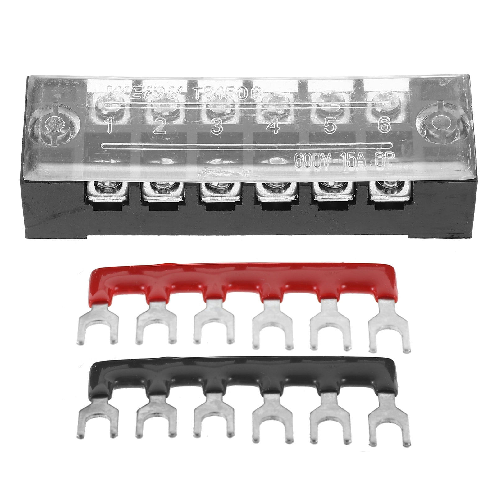 LABRIMP 5 Sets Pin Terminal Block Rectangular Prevent Circuit Disorder ...