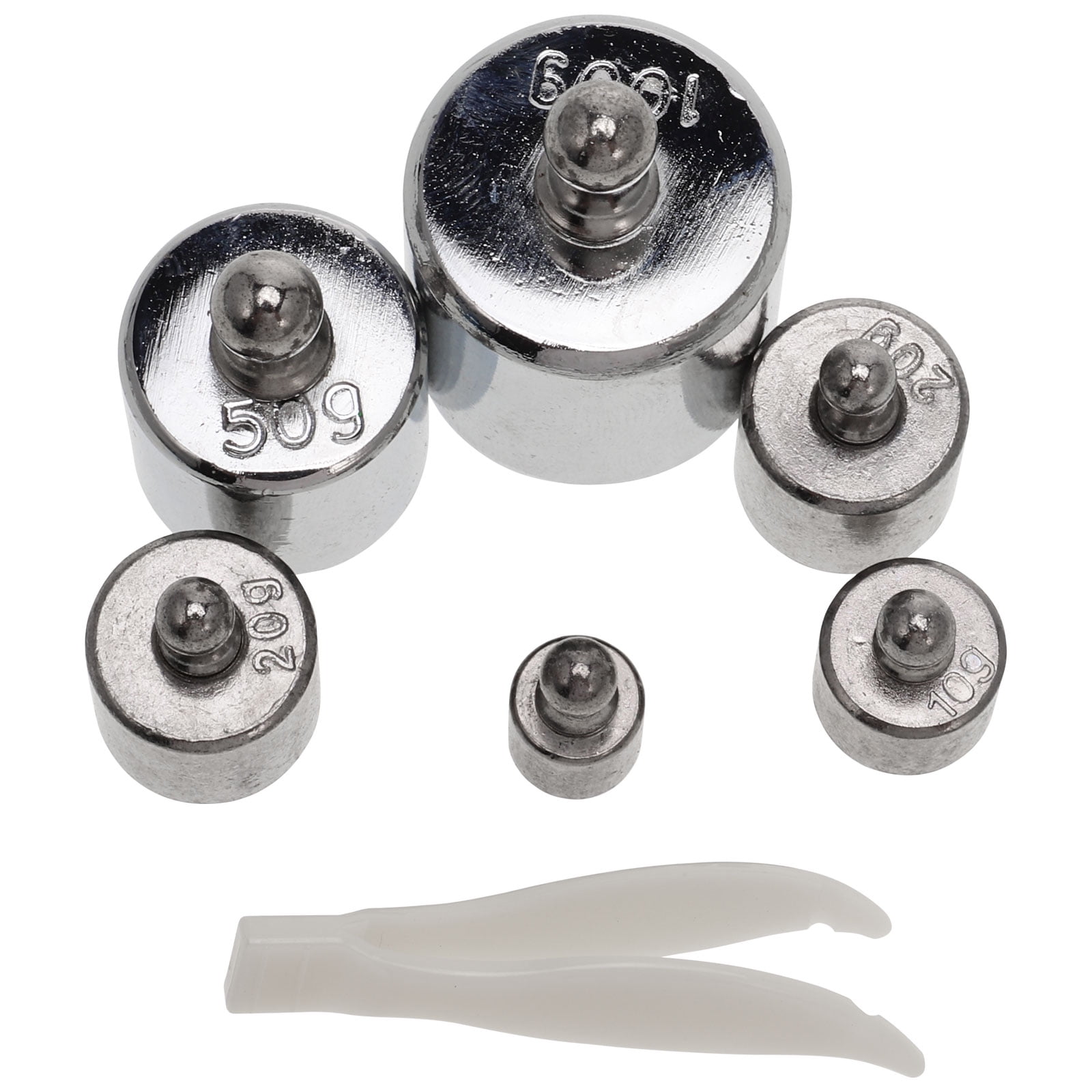 LABRIMP 6Pcs Scale Balancing Weights Assorted Color Steel Weights for ...