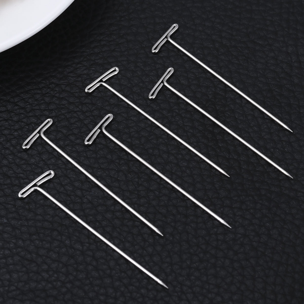 LABRIMP 70Pack T Pins for Wigs Blocking Knitted Projects by Tailors ...