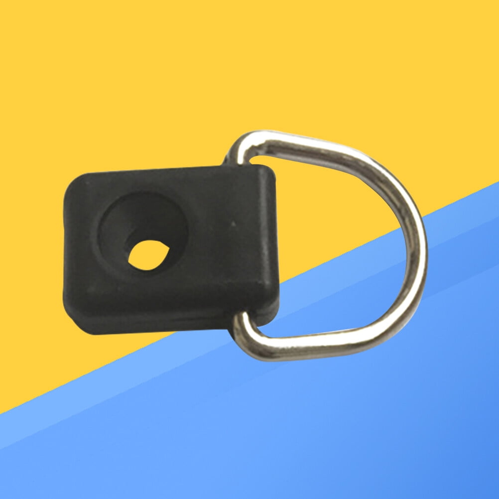 LABRIMP D Ring Bungee Cord 10Set Black Plastic Fastening Hardware for ...