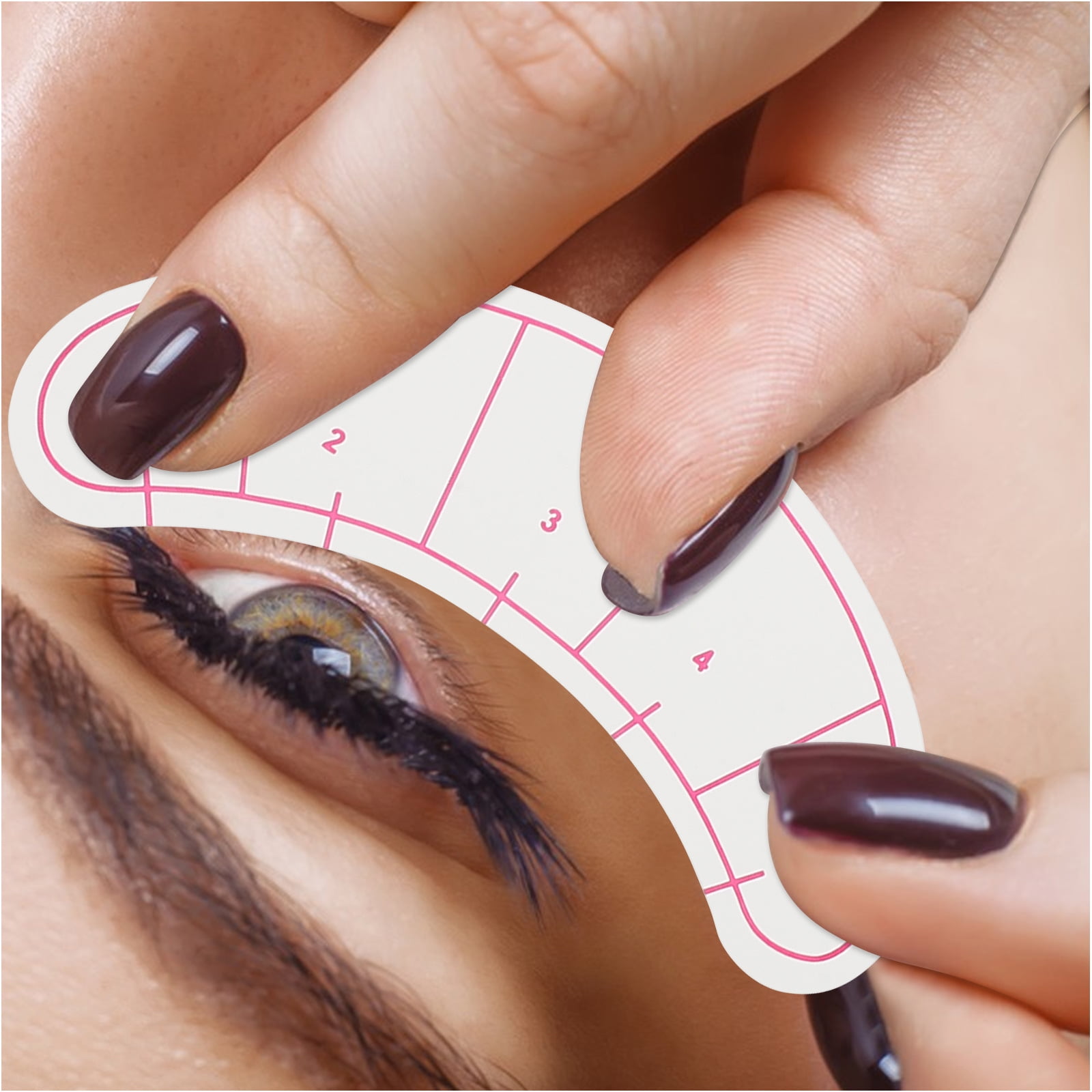 LABRIMP Eyelash Stickers 10 Sheets for Eyelash Extension Practice and ...