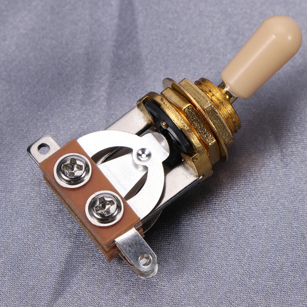 LABRIMP Guitar Toggle 3-Way Toggle Switch Plastic Golden for Electric ...