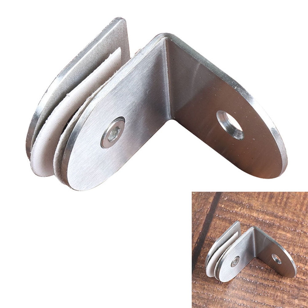 LABRIMP Silver Glass Clamp 1Pcs for Frameless Glass Clamp Thickness ...