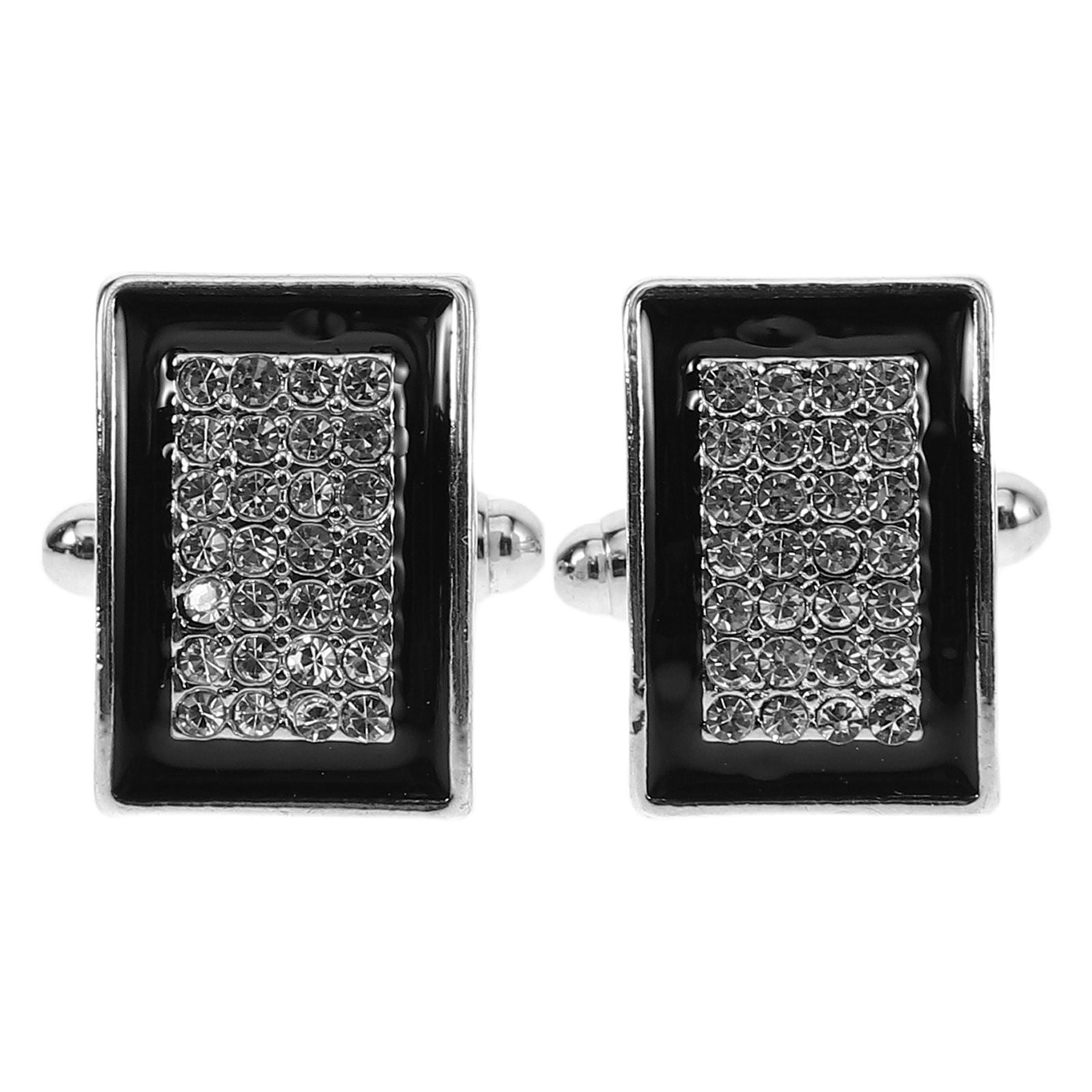 LABSERRON 1 Pair Cufflinks with Rectangular Shape in French Style ...