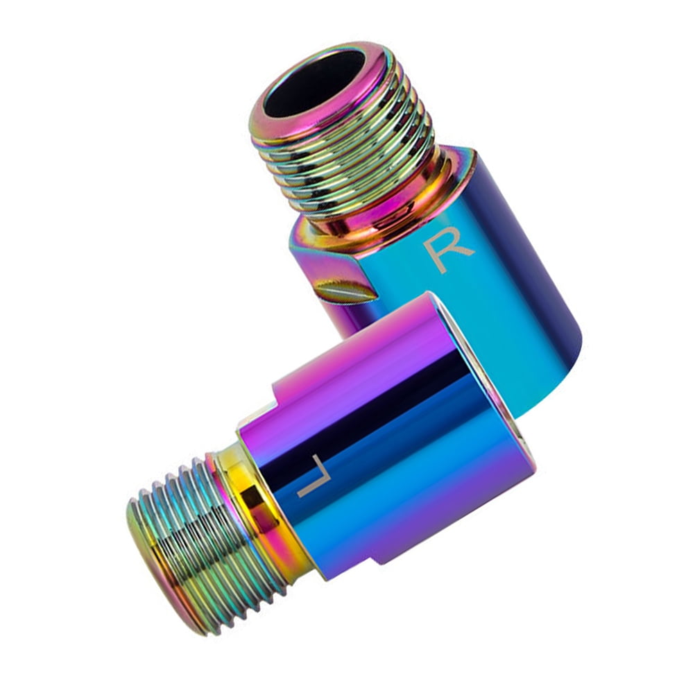 LABSERRON 1 Pair Multi-Colored Cylindrical Chrome-Molybdenum Steel Bike ...