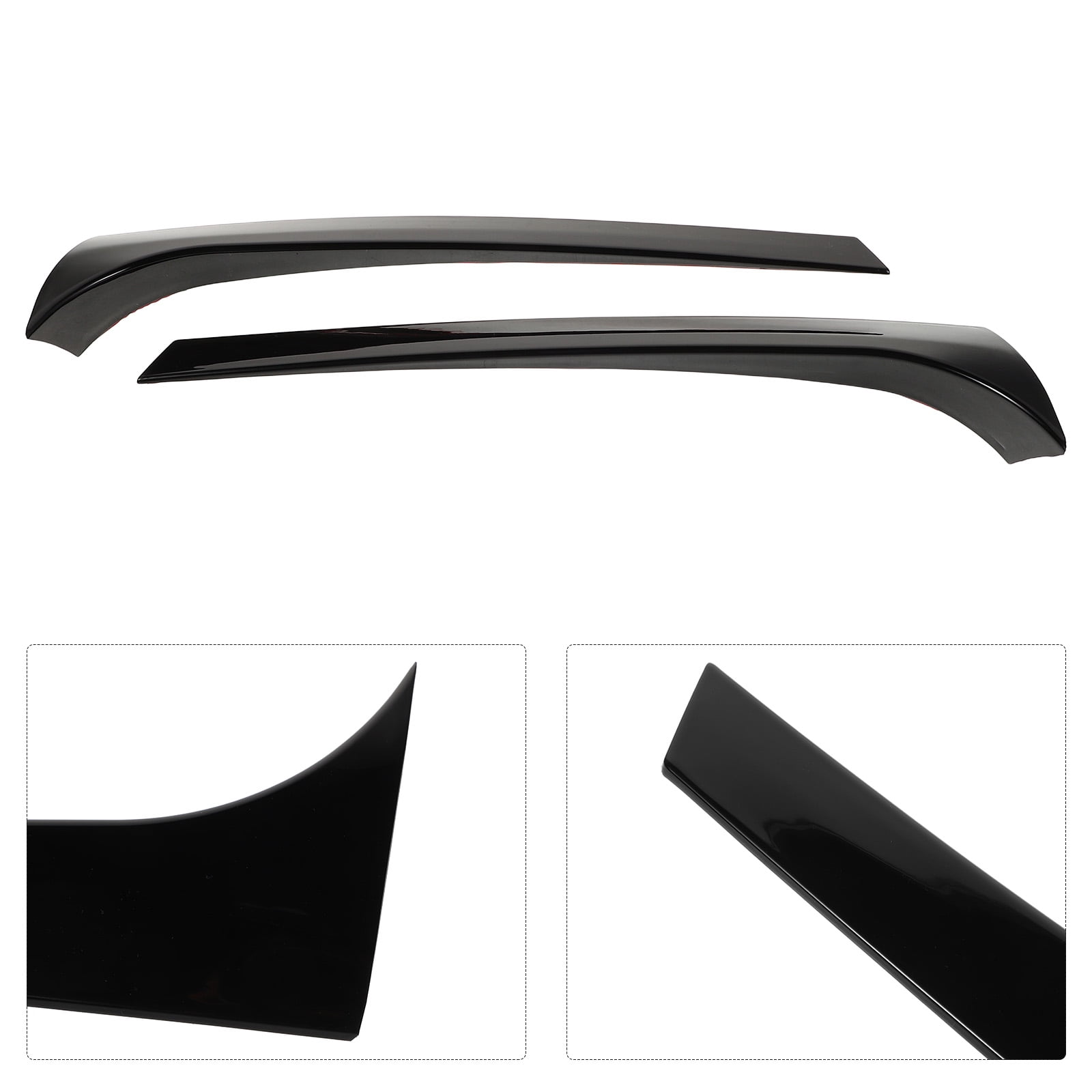 LABSERRON 1 Pair Side Wing Spoiler for Car Enthusiasts Car Lip Splitter ...