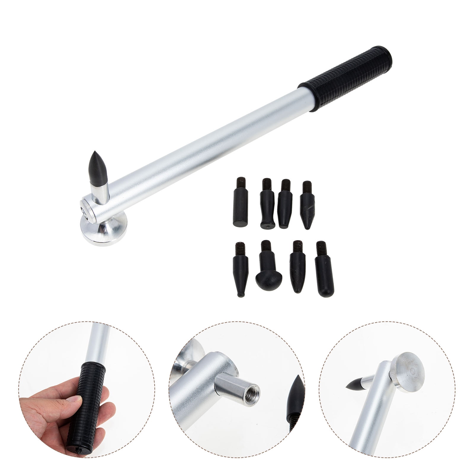 LABSERRON Sheet Metal Car Fix Tools Black 1 Set 12.2x3.7in - Walmart.com