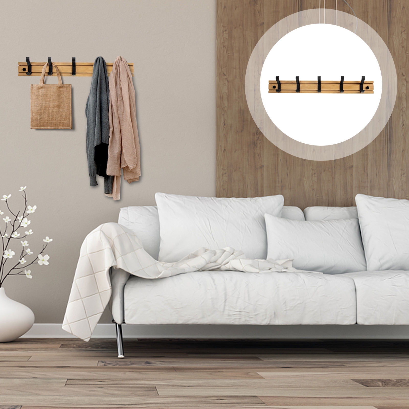 LABSERRON 1 Set Coat Hat Hanging Hook Rack Simple And Modern Style For ...