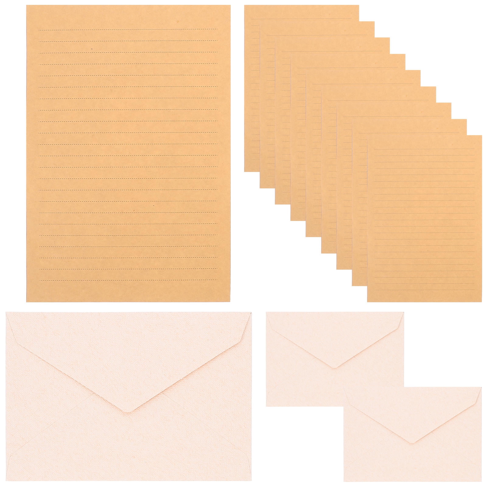 LABSERRON 1 Set Letter Paper Kit Assorted Color Rectangular For Letter ...