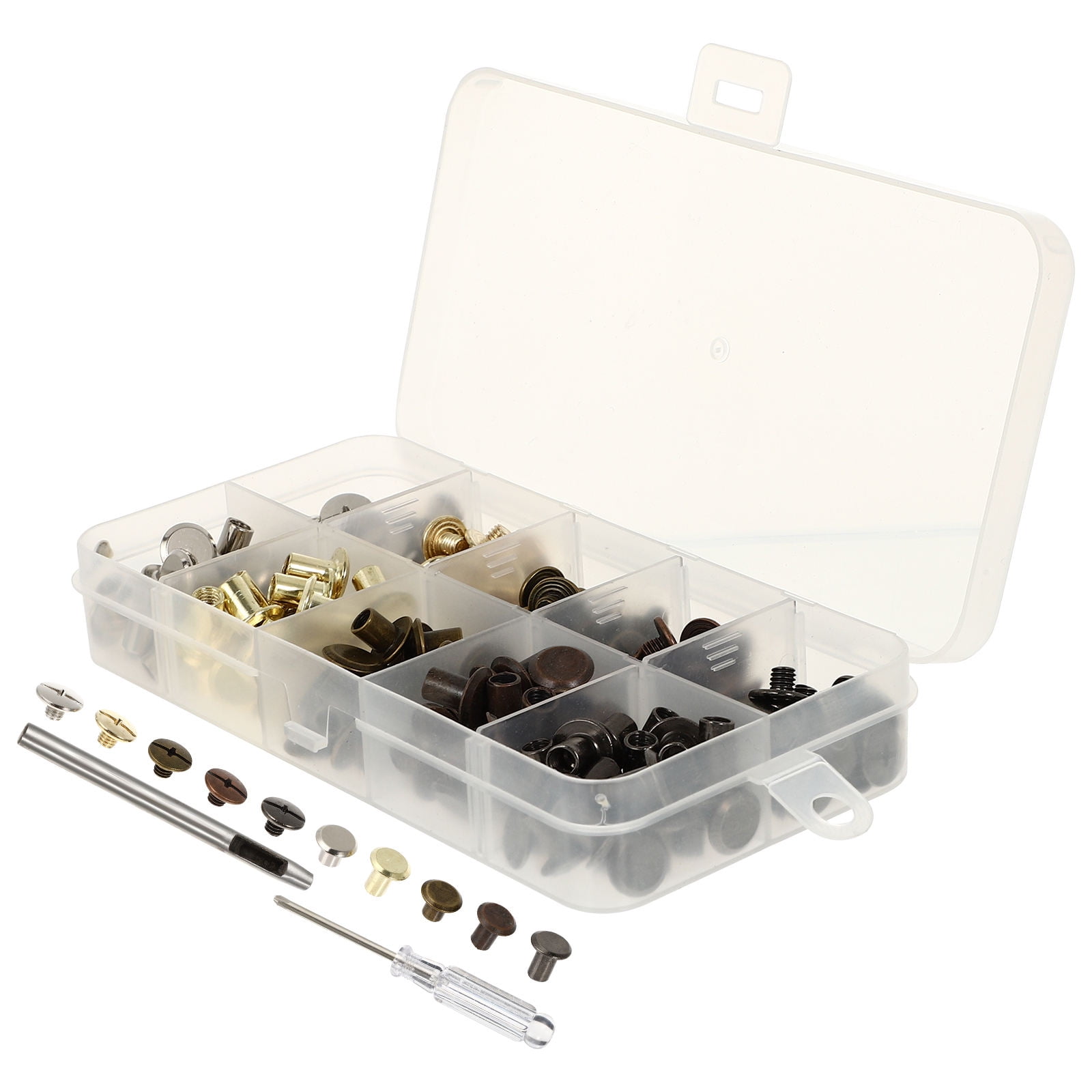 LABSERRON 1 Set Light Yellow Decorative Rivets For Bags Shoes Belts ...