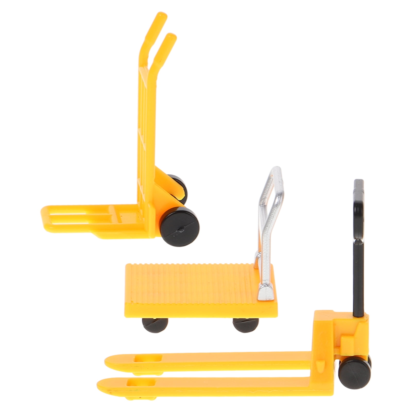 LABSERRON 1 Set Mini Hand Trolley for Children Educational Toy Yellow ...