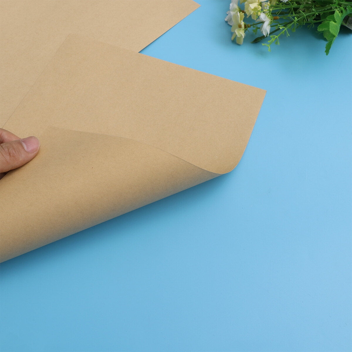 LABSERRON 100 Sheets Khaki Paper for Letter Writing and Retro Vintage ...