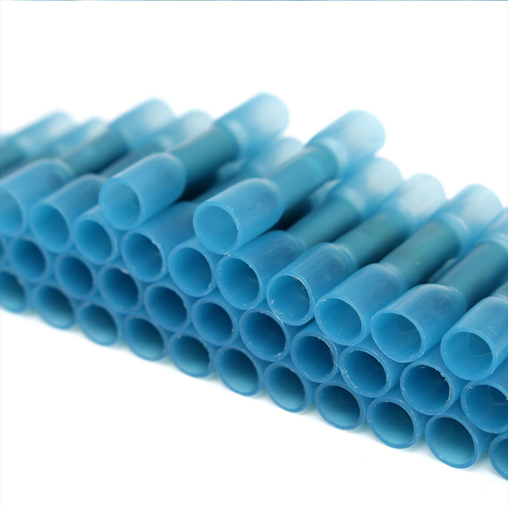 LABSERRON 100Pack Insulated Wire Crimp Terminal Connectors Blue ...