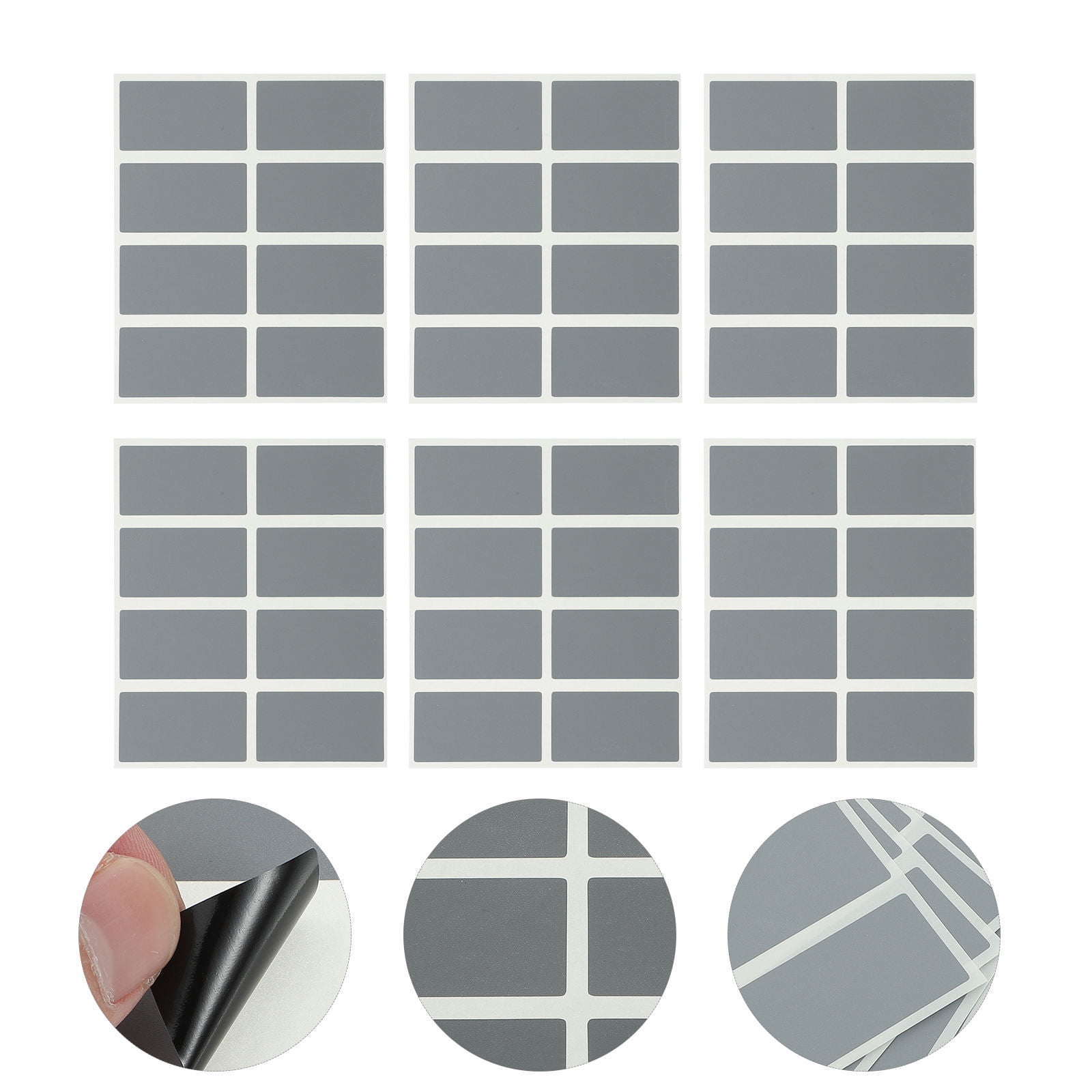 LABSERRON 100Pcs Peel and Stick DIY Labels for Scavenger Hunt Easy Peel ...