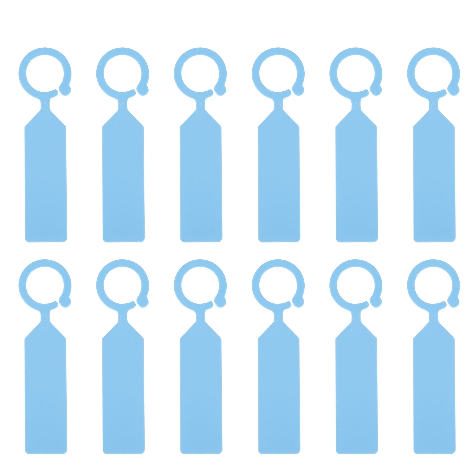 LABSERRON 100Pcs Plastic Label Tags for Gardening Plant Marking and ...