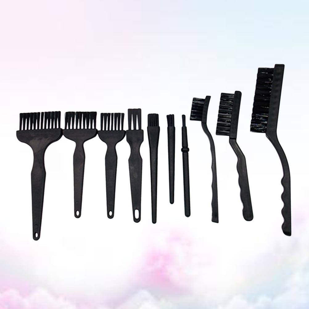 LABSERRON 10Pcs Black Anti Static Brushes for Computer and Keyboard ...