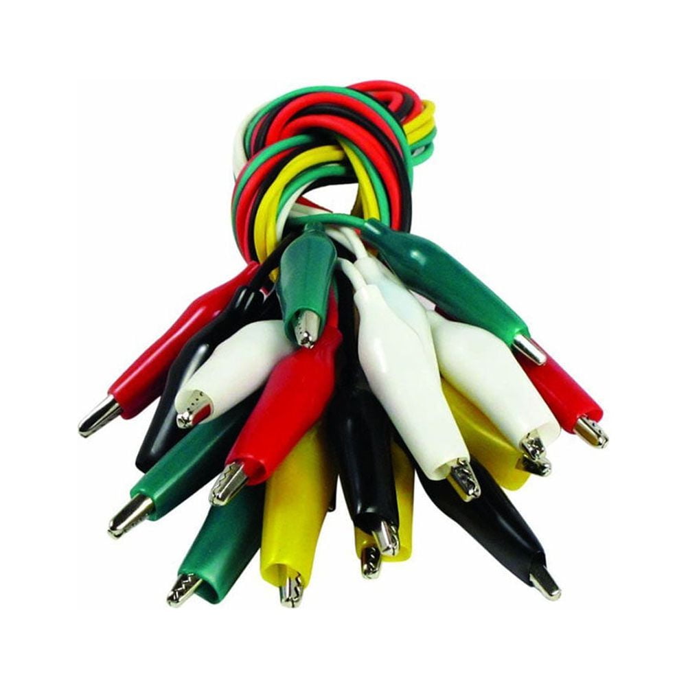 LABSERRON 10Pcs Multi Alligator Clips Wire for Wire Clamps for Cables ...