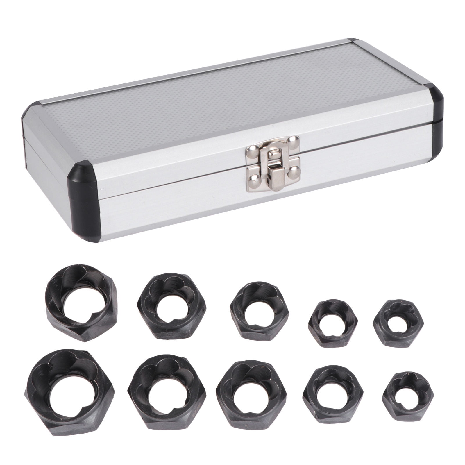 LABSERRON 10Pcs Screw Nut Extractor for Removing Rusted Nuts Metal ...