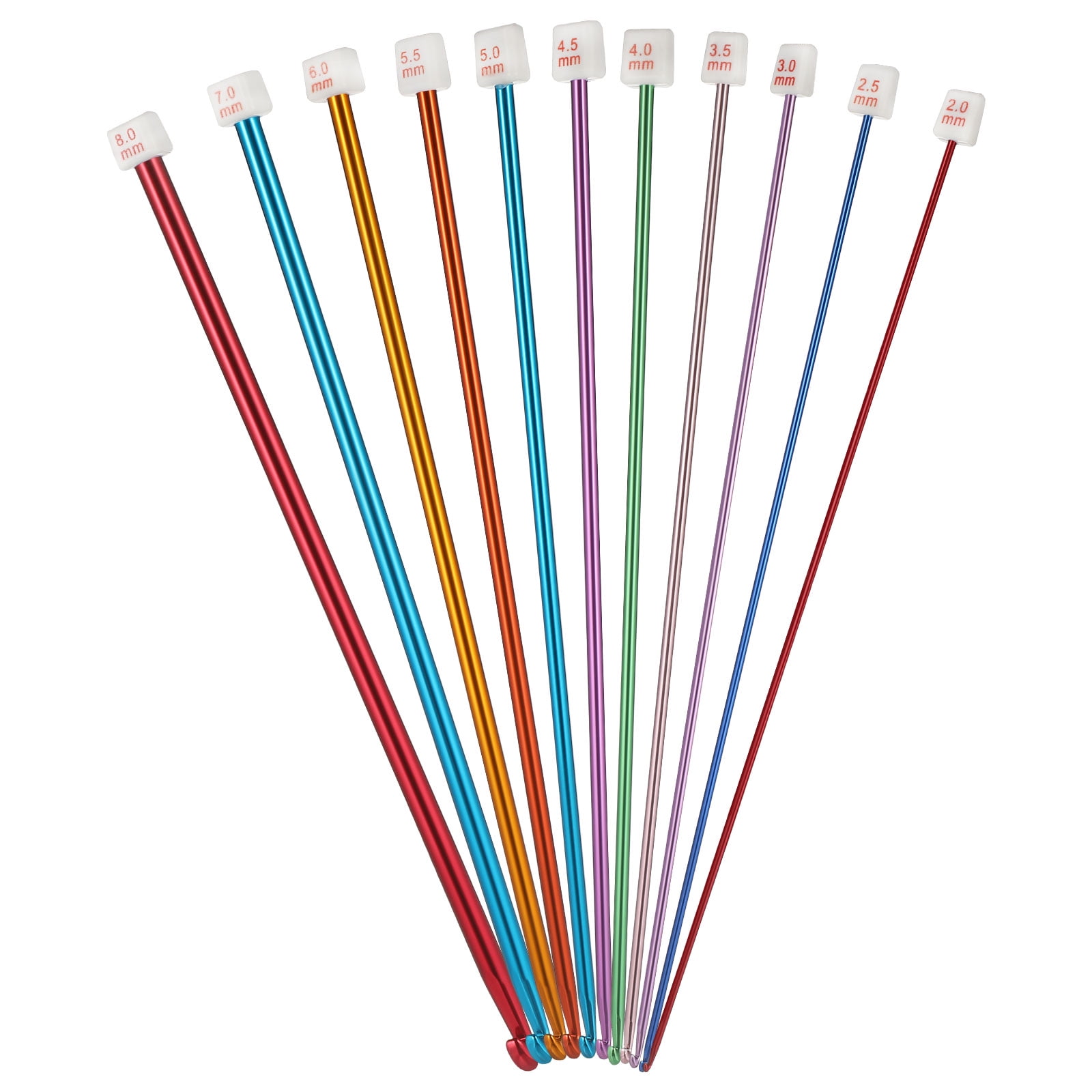 LABSERRON 11Hooks 1Set Tunisan Crochet Hooks Set Knitting Tools For Scarves Hats Sweaters Diy ...