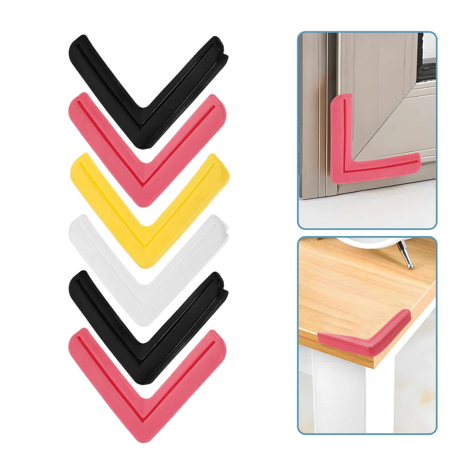 LABSERRON 12Pcs Assorted Color Corner Guards for Furniture and Window ...