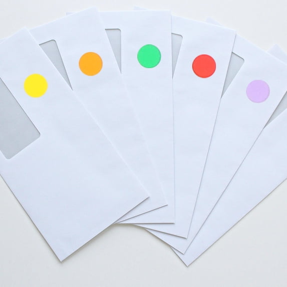 LABSERRON 18Set Colorful Dot Stickers Small Round Mini Labels for Daily ...