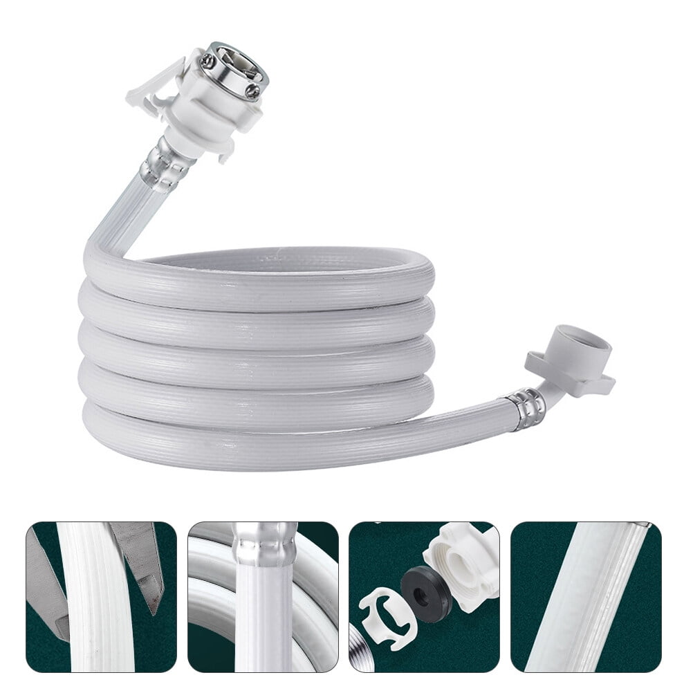LABSERRON 1Pack 2.5m Replacement Power Washer Hose for Laundry Room Use ...