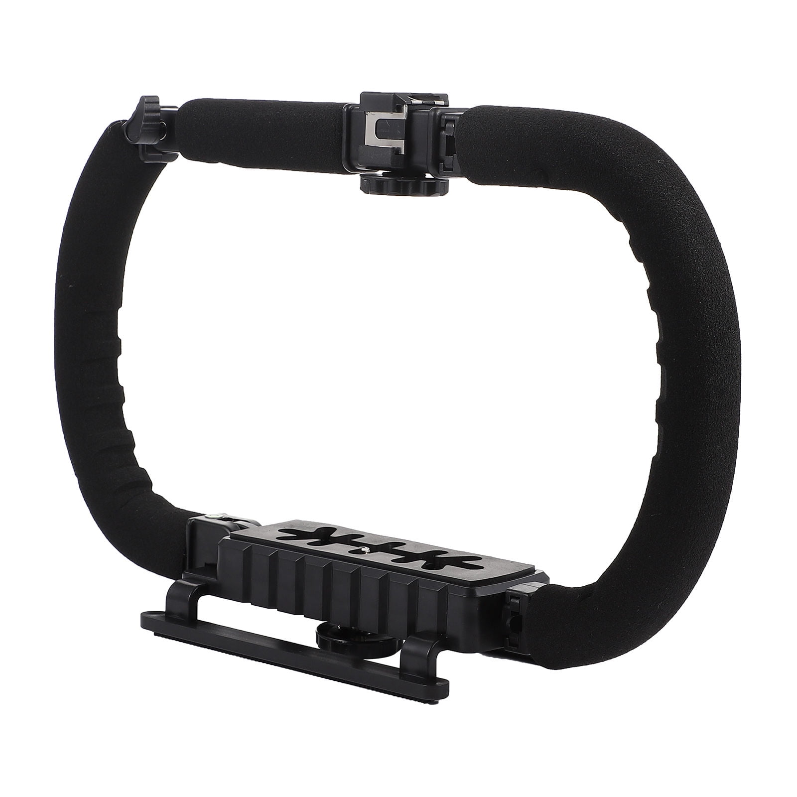 LABSERRON 1Pack Black Foldable Video Rig with Adjustable Angle Locking ...