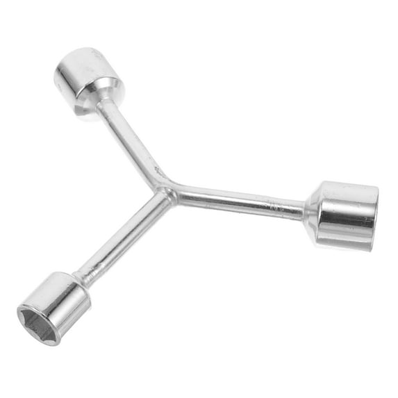 LABSERRON 1Pack Cast Iron Y Shape Socket Wrench Silver for Pool Table ...