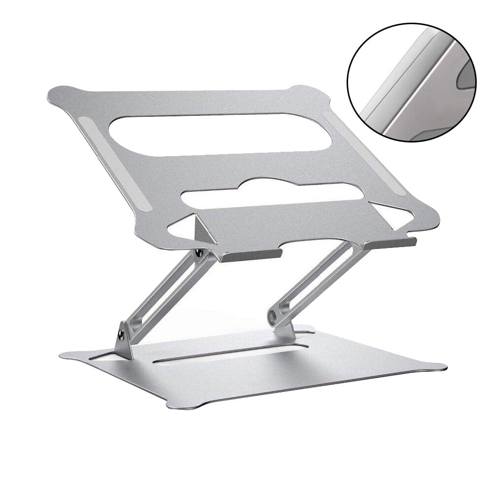 LABSERRON 1Pcs Compact Laptop Stand for Office Silver Aluminium Alloy ...