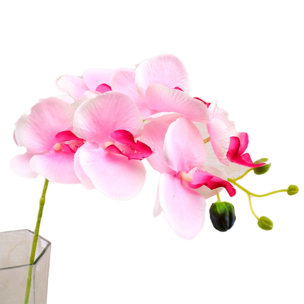 LABSERRON 1Pcs Fake Flower Decor Pink Multi Small Realistic Lifelike ...