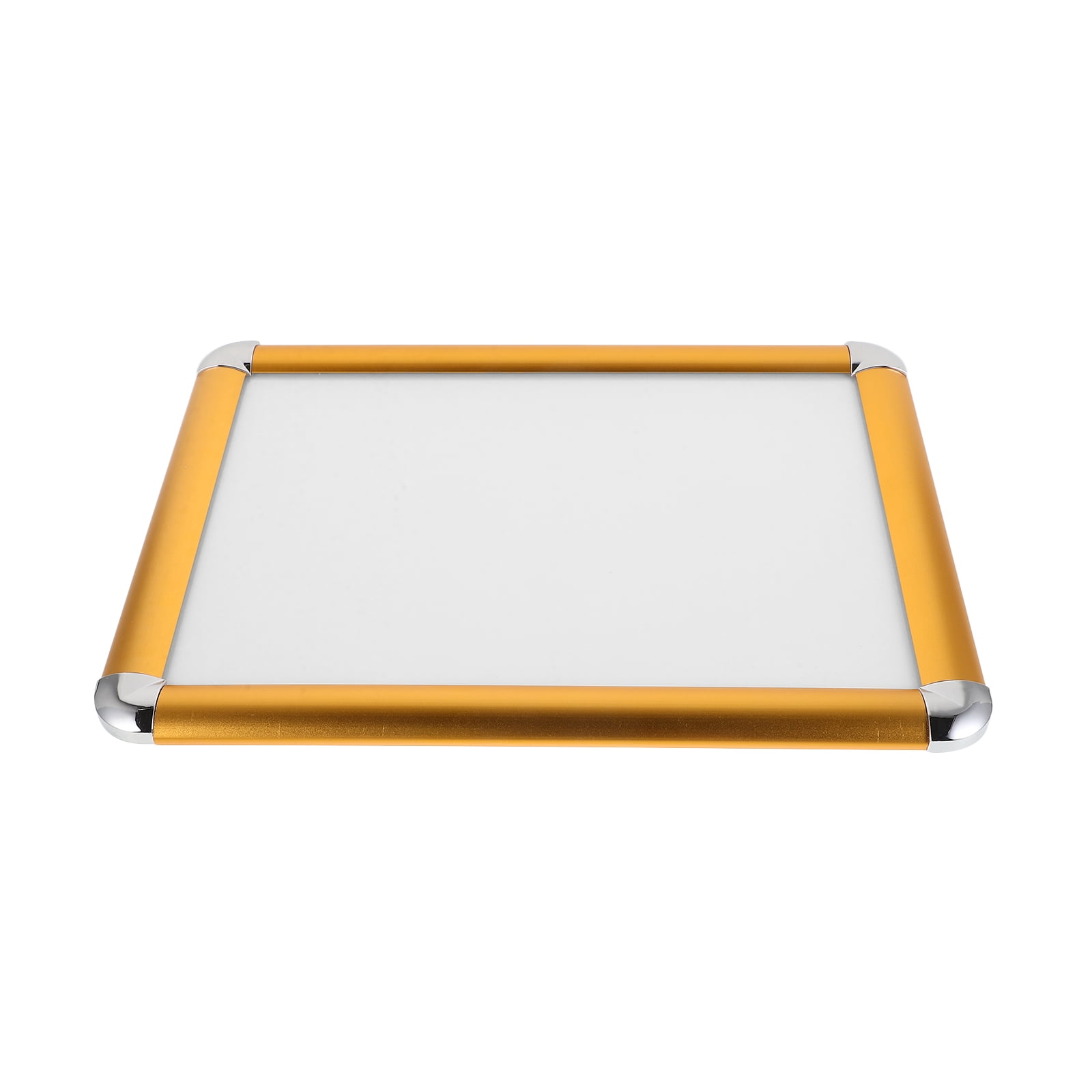 LABSERRON 1Pcs Golden Poster Board Frame For Wall Mounting With Round Corners Sleek Design For ...