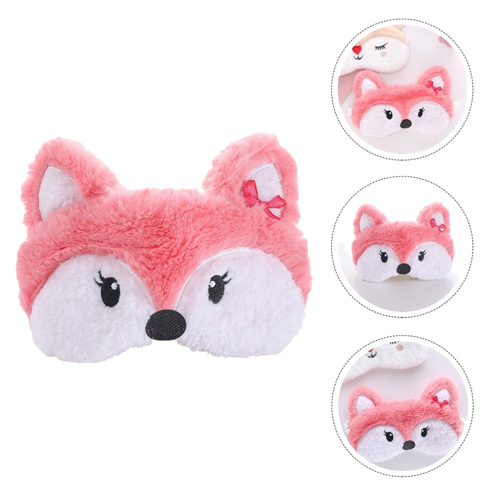 LABSERRON 1Pcs Plush Sleep Eye Mask for Travel and Flight with Assorted ...