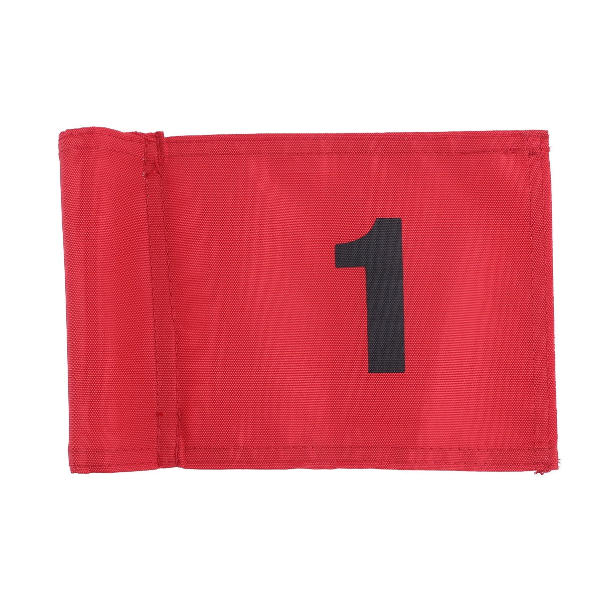 LABSERRON 1Pcs Red Nylon Rectangular Golf Flag for Practice Marker and ...