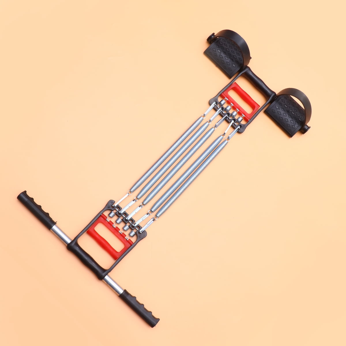 LABSERRON 1Pcs Spring Pedal Rally Muscles Strengthen Exerciser Black ...