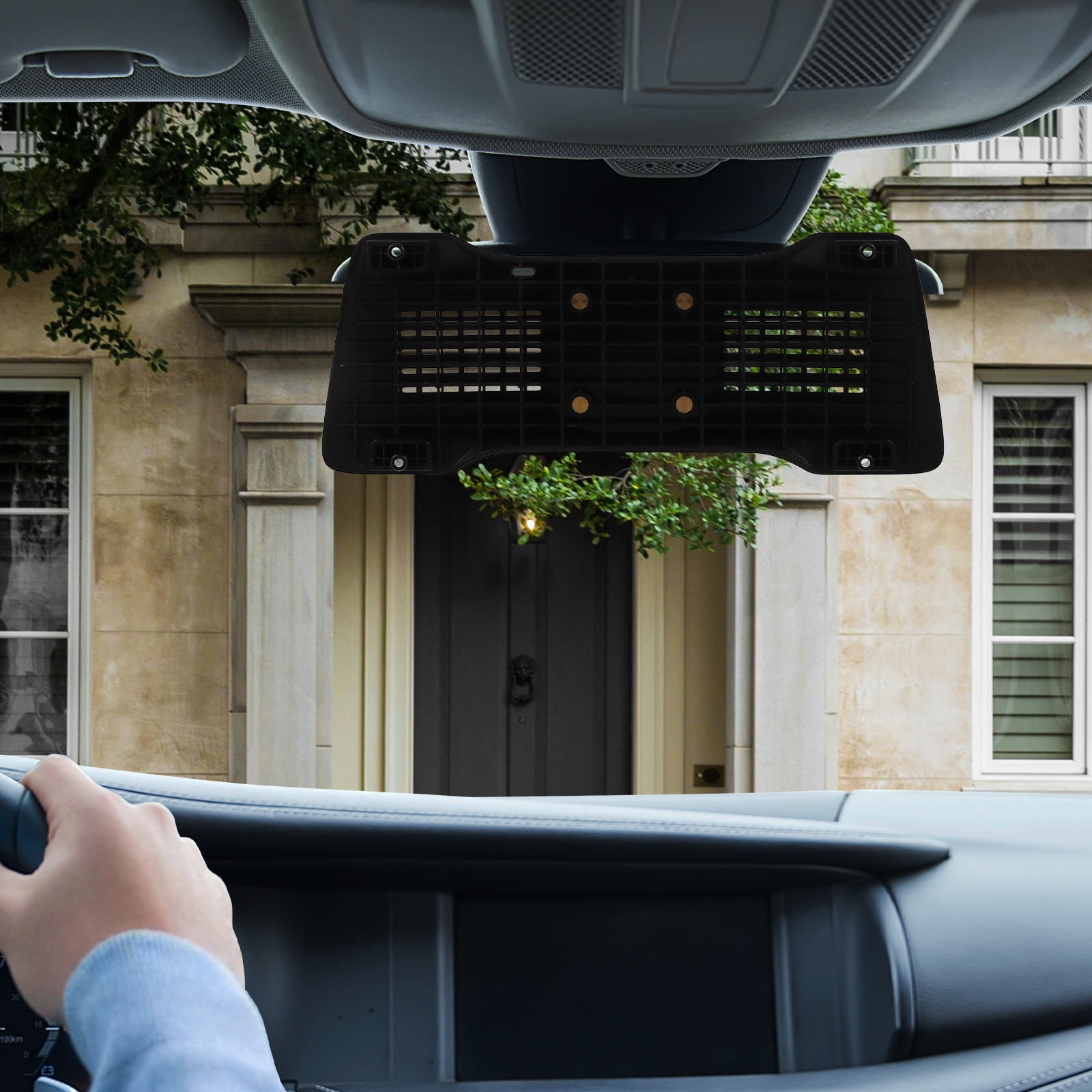 LABSERRON 1Set Abs Black Frameless Rear View Mirror Dash Cam Mount For ...