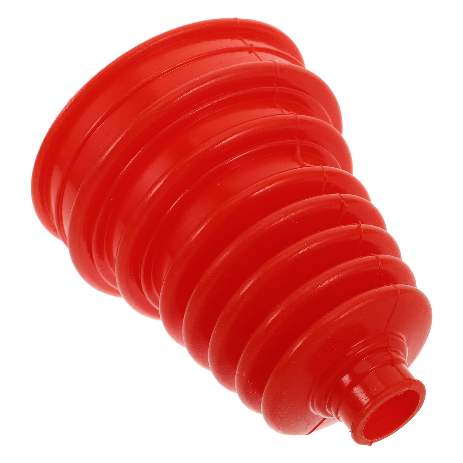 LABSERRON 1Set Joint Cover Red Rubber Flexible Bellows Shape for Car ...