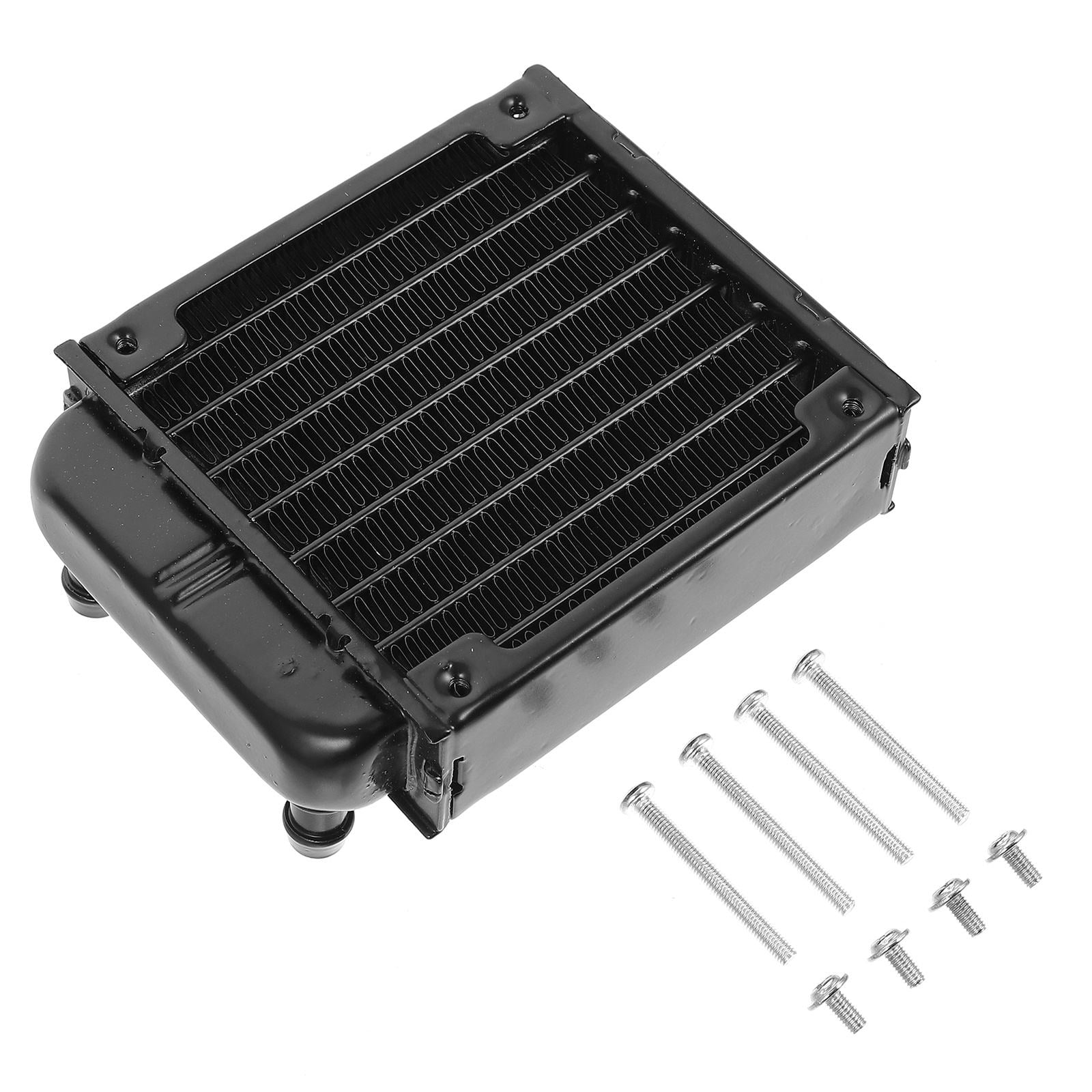 LABSERRON 1Set Black Cpu Water Cooling Radiator Set -shaped Fins for ...