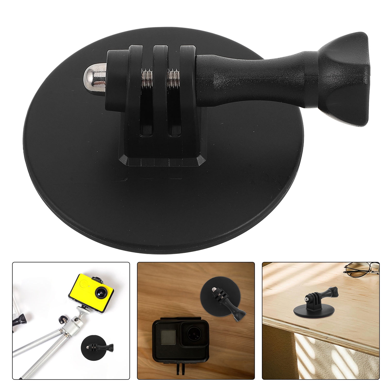 LABSERRON 1Set Black Plastic Kayak Camera Mount Camera Underwater ...