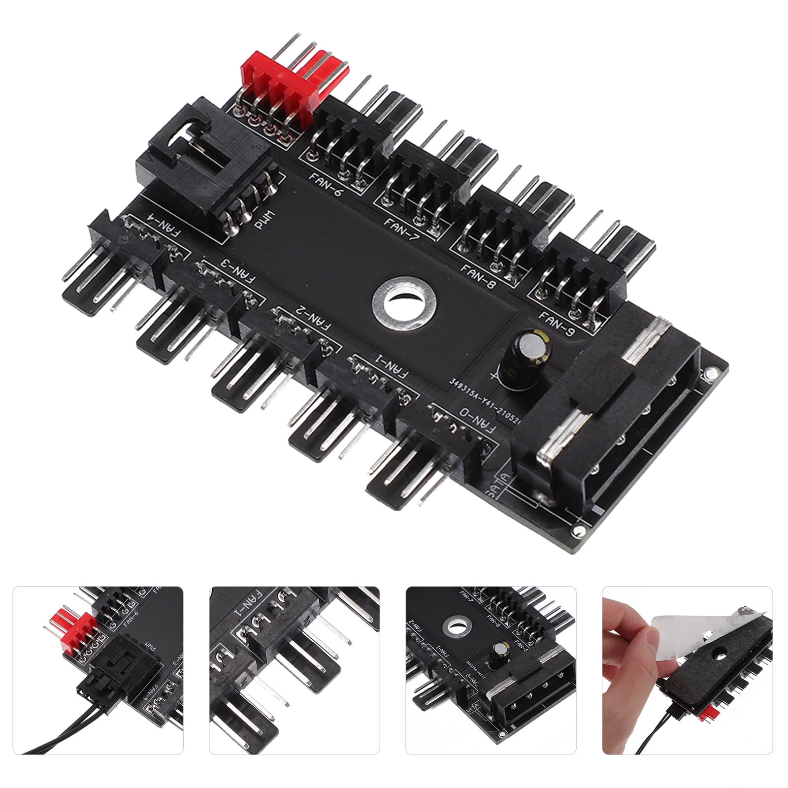 LABSERRON 1Set Computer Fan Splitter for Efficient Cooling in Compact ...