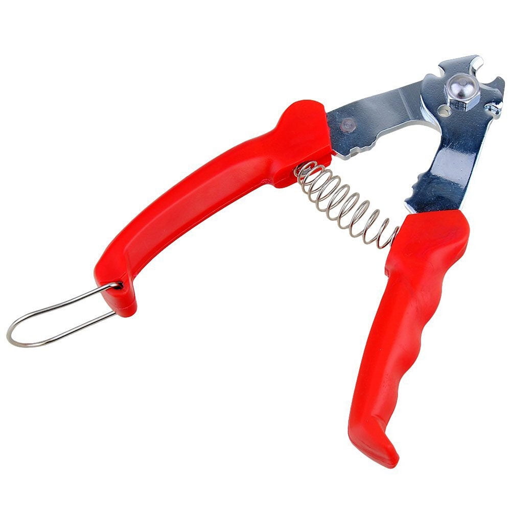 LABSERRON 1Set Crimping Tool for Bike Cables in Red Stainless Steel 5 ...
