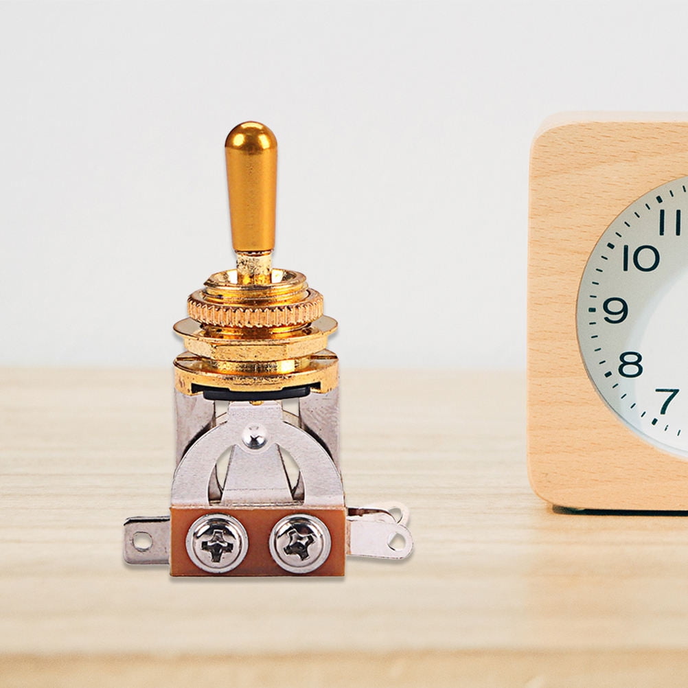 LABSERRON 1Set Golden Steel Toggle Pickup Selector for Electric Guitar ...