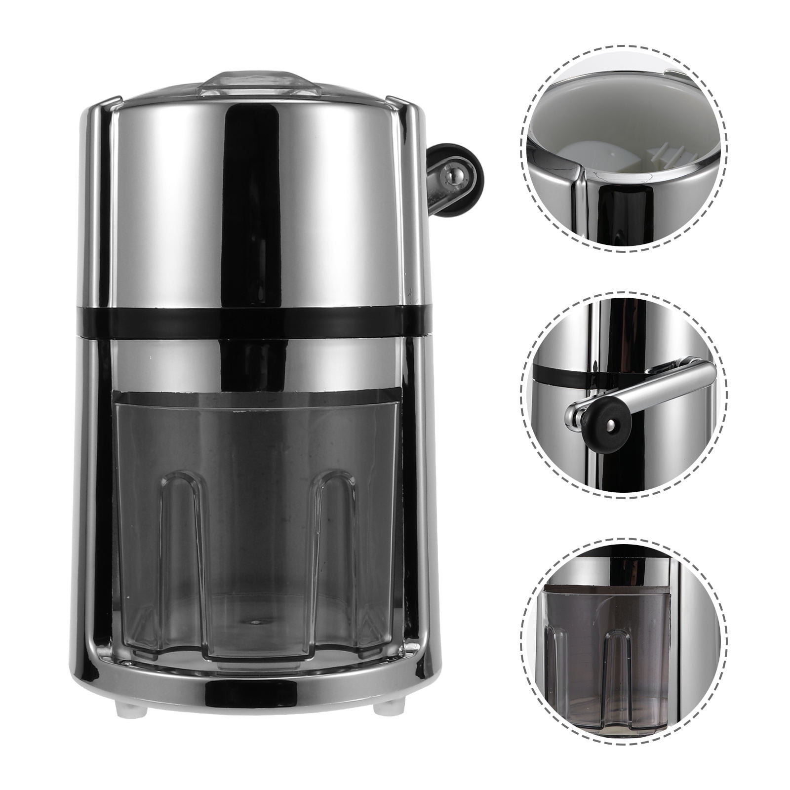 LABSERRON 1Set Manual Shaved Ice Maker For Adults Electricity Free Ice ...