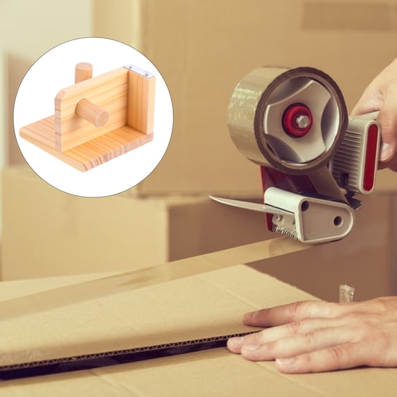 LABSERRON 1Set Portable Wood Tape Cutter for Study Office Supplies ...